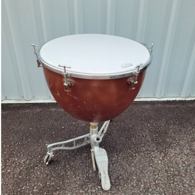 Vintage 60s or 70s LUDWIG Timpani Drum with Zildjian Mallets Sticks and ...