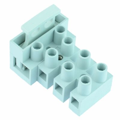 4-Pole Fused Terminal Block 10A Fuse Connector | eBay UK