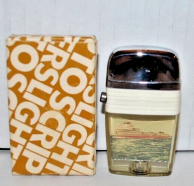 VINTAGE SCRIPTO LIGHTER '' BOAT'' | eBay