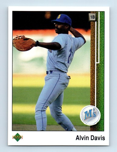 1989 Upper Deck Alvin Davis Seattle Mariners #105 | eBay