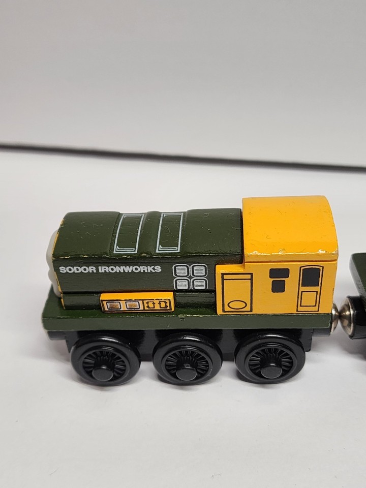 Thomas & Friends Wooden Railway Iron 'Arry And Bert Train Tank Engine ...