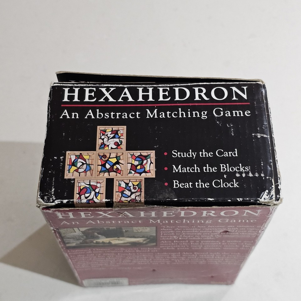 Hexahedron Abstract Matching Game Alex Beard Untamed Games Cards ...