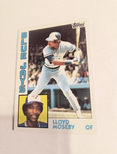 LLOYD MOSEBY 1984 TOPPS #92 FREE SHIPPING | eBay