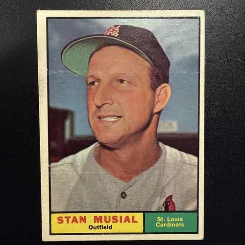 STAN MUSIAL 1961 TOPPS #290 VG-EX CARDINALS | eBay