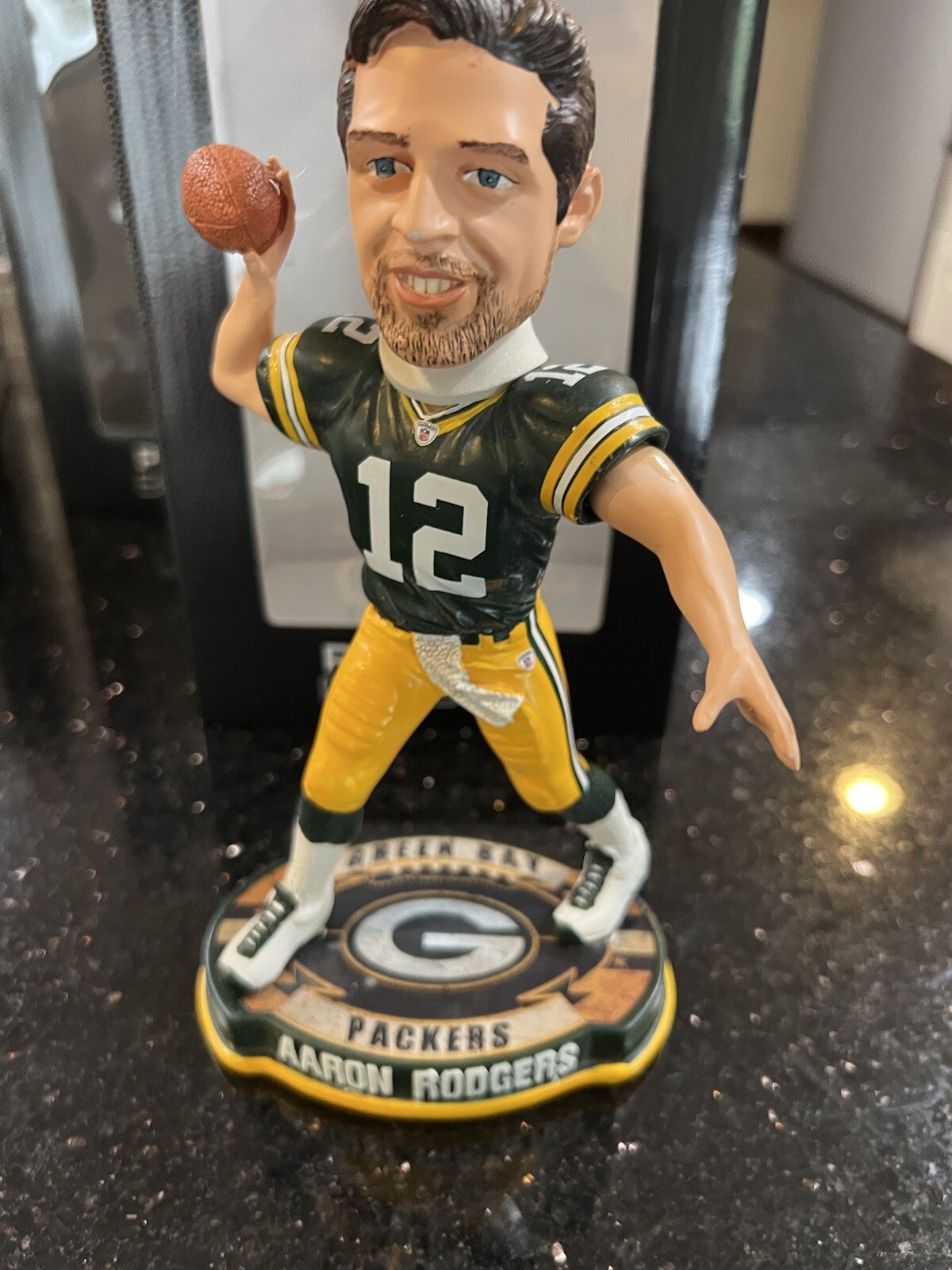 Green Bay Packers Aaron Rodgers Rare NFL action 2012 bobblehead Foco | eBay