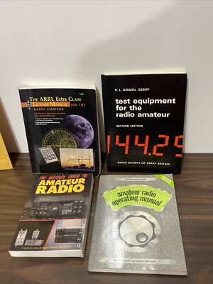 Radio Books Lot: Amateur Radio Operating Manual, HAM Radio License ...