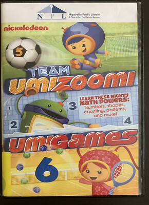 Team Umizoomi Umigames Numbers Shapes Counting Patterns Nickelodeon | eBay