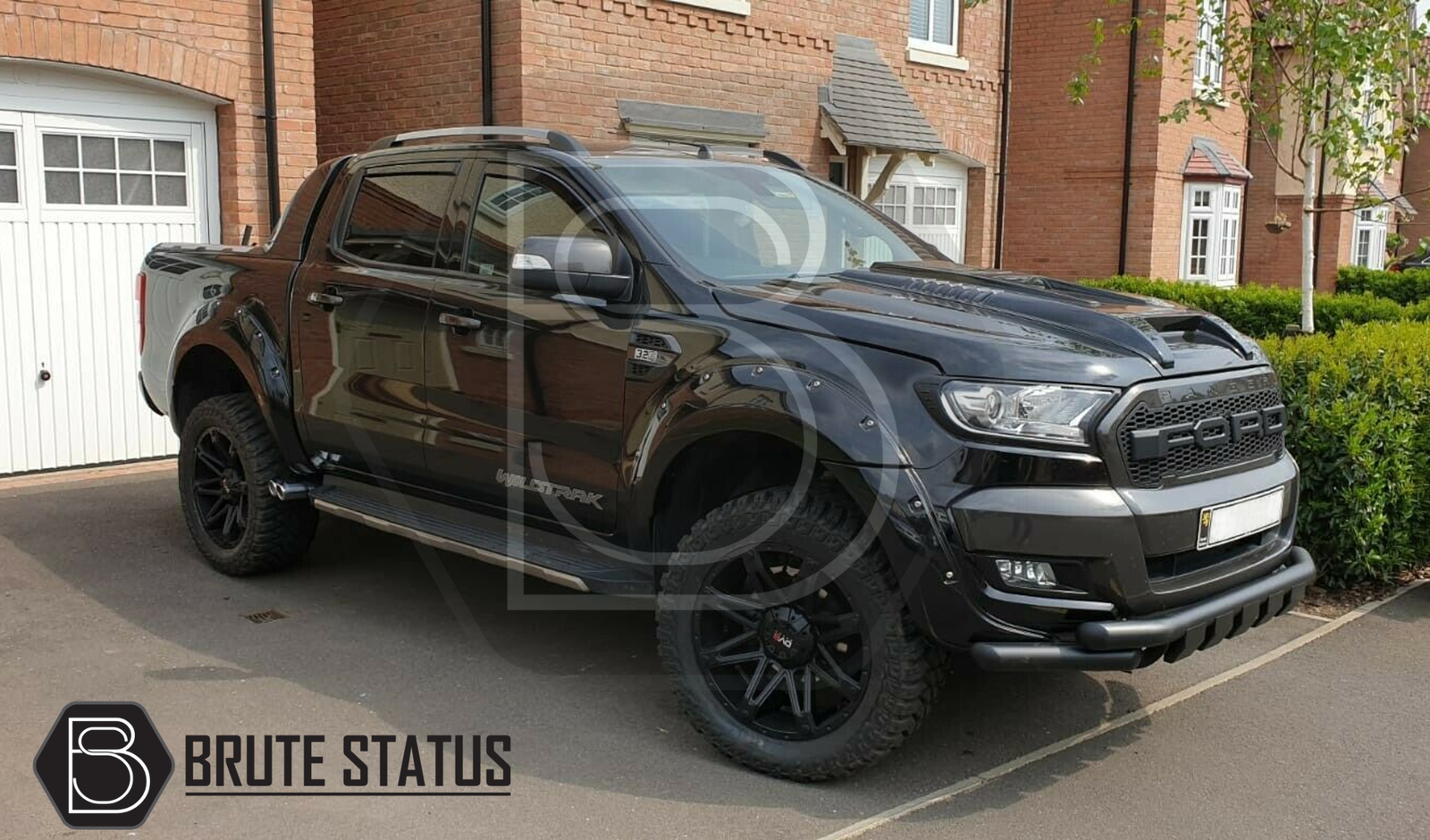 Ford Ranger 2015 2016 2017 2018 2019 Raptor Style Bonnet Scoop Vent T7 ...