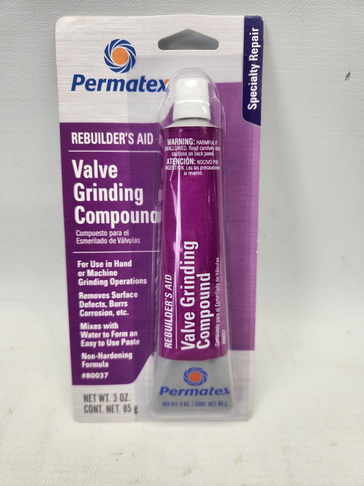 Permatex 80037 Valve Lapping Grinding Compound Set (Pack of 12) (36OZ ...