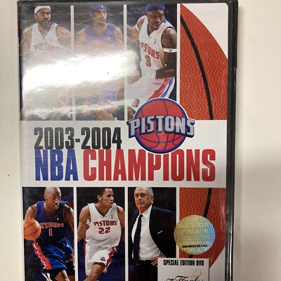 2003-2004 NBA Champions: Detroit Pistons (DVD, 2004) 85393977924| eBay