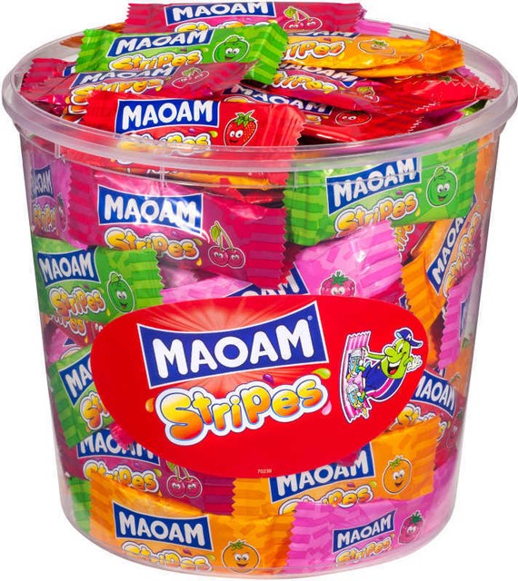HARIBO Maoam Stripes 1050g Dose online kaufen | eBay