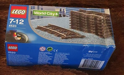 Lego 9V Curved Track Pieces 4520 | eBay Australia