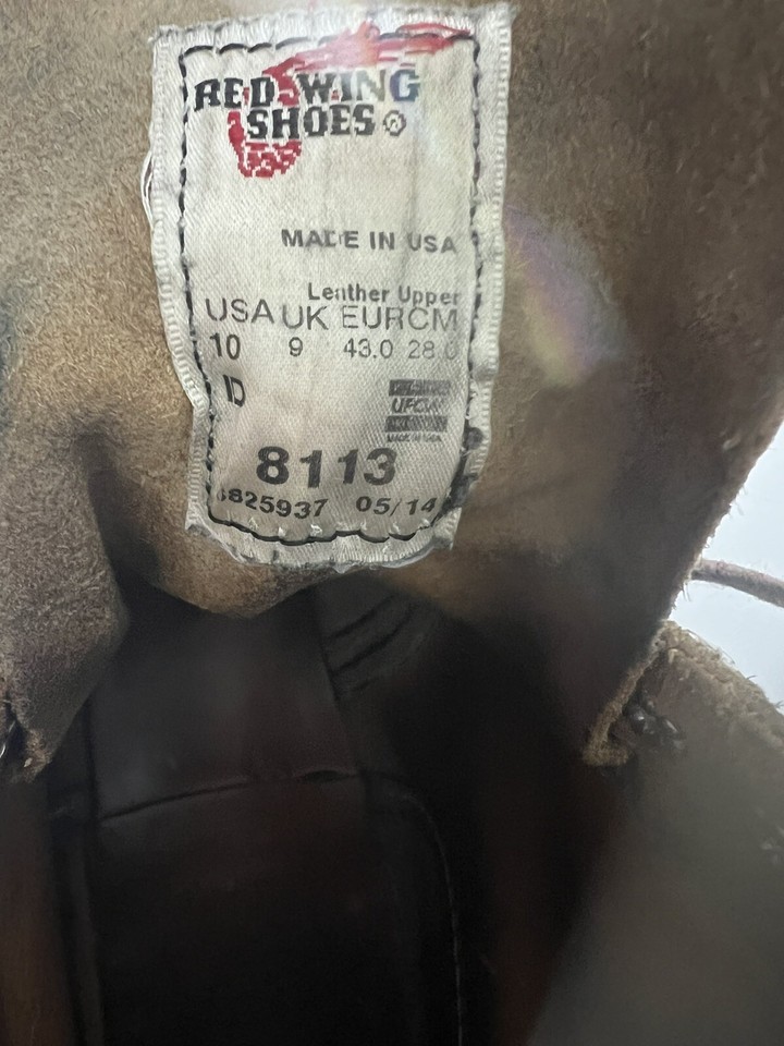 Nice Iron Ranger Boots #8113 Muleskinner 10D Flat Cork Soles Out Of ...