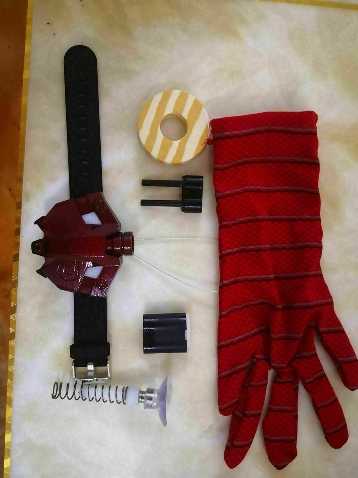Upgraded Amazing 2 Spider-man Magnet Web Shooter Handmade Cosplay Props ...