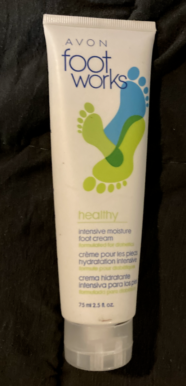 AVON Foot Works Healthy Intensive Moisture Foot Cream 2.5 fl oz (Rough ...