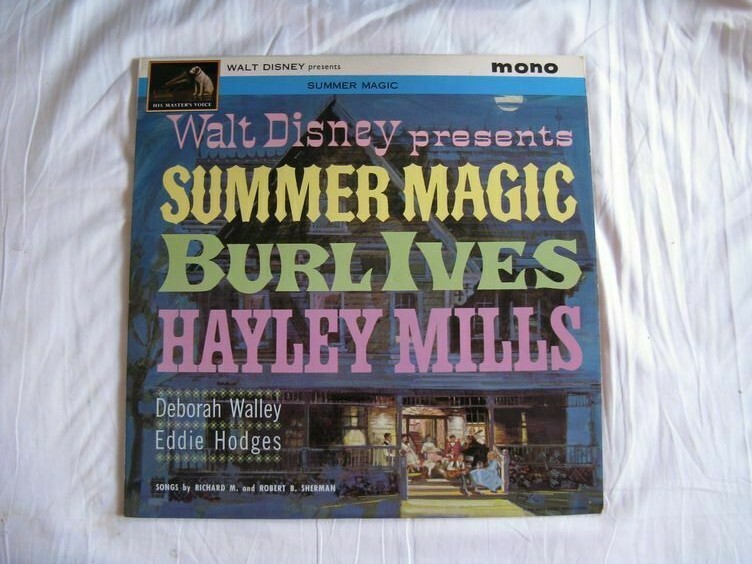 Walt Disney presents SUMMER MAGIC Burl Ives/ Hayley Mills LP HMV CLP ...