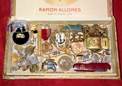 10 LB Estate Liquidation Box Lot, mixed items old & new-Junk Drawer ...