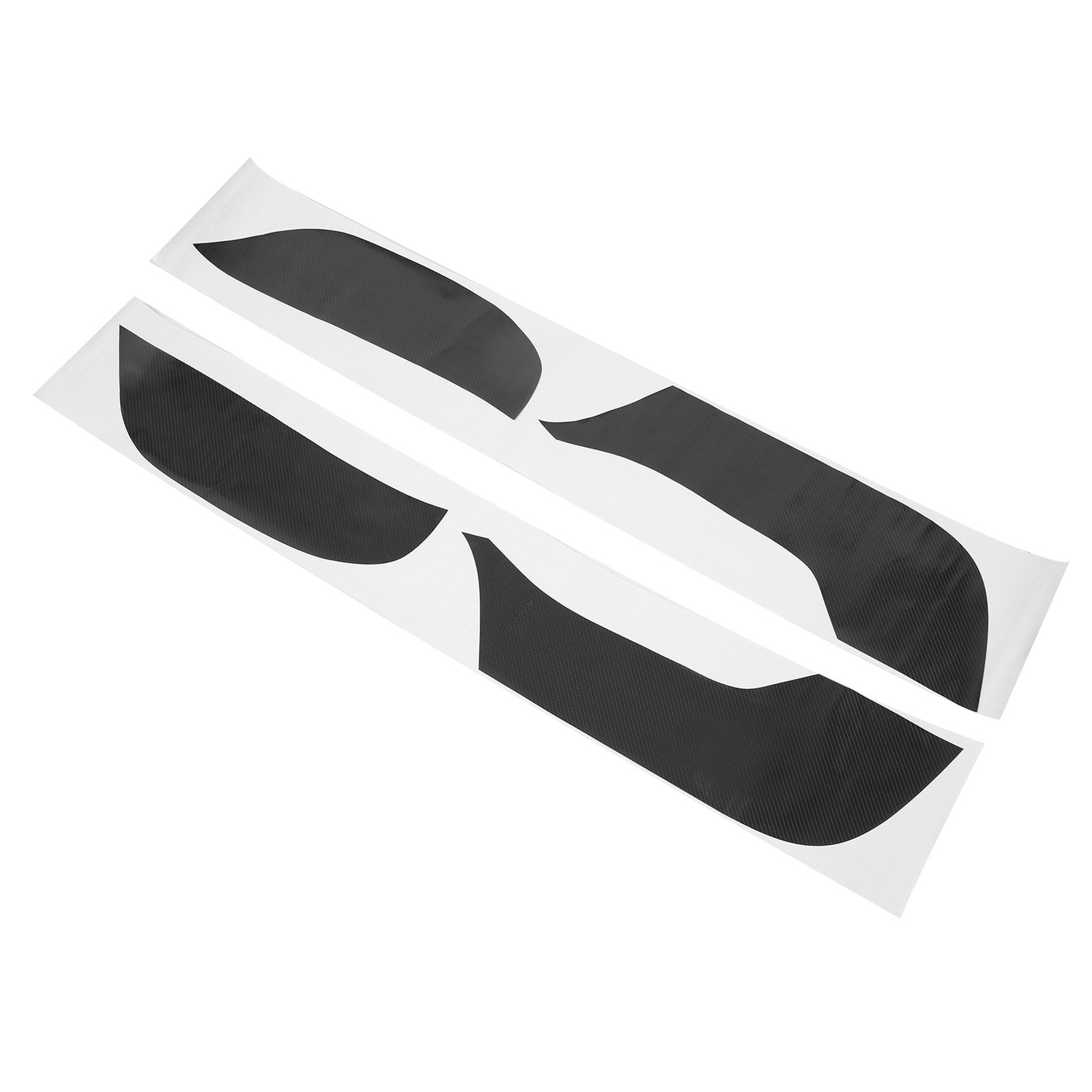 *4Pcs/Set Carbon Fiber Door Anti Kick Pad Sticker Protective Decals For ...