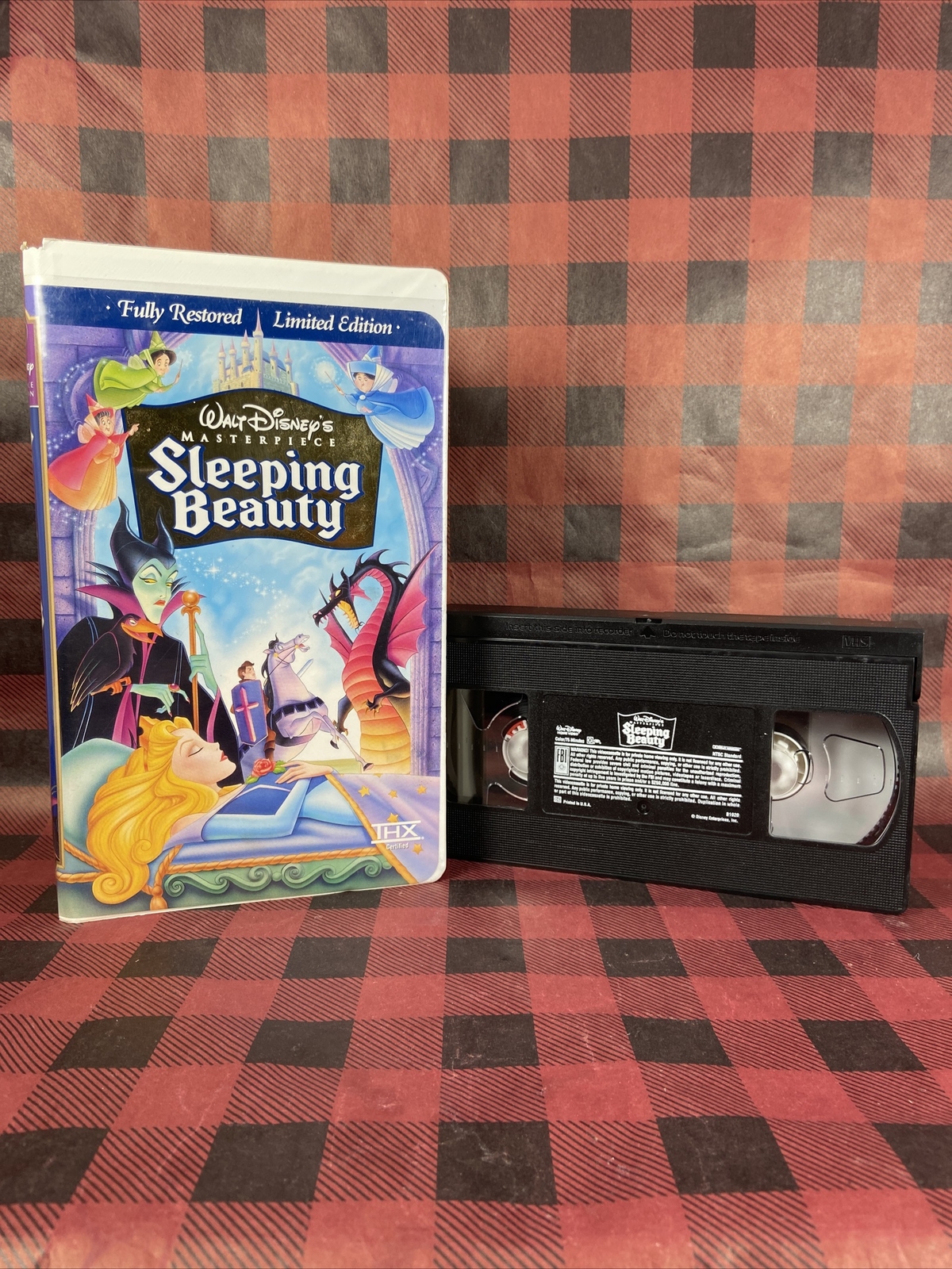 Sleeping Beauty (VHS, 1997, Limited Edition) Disney Masterpiece ...