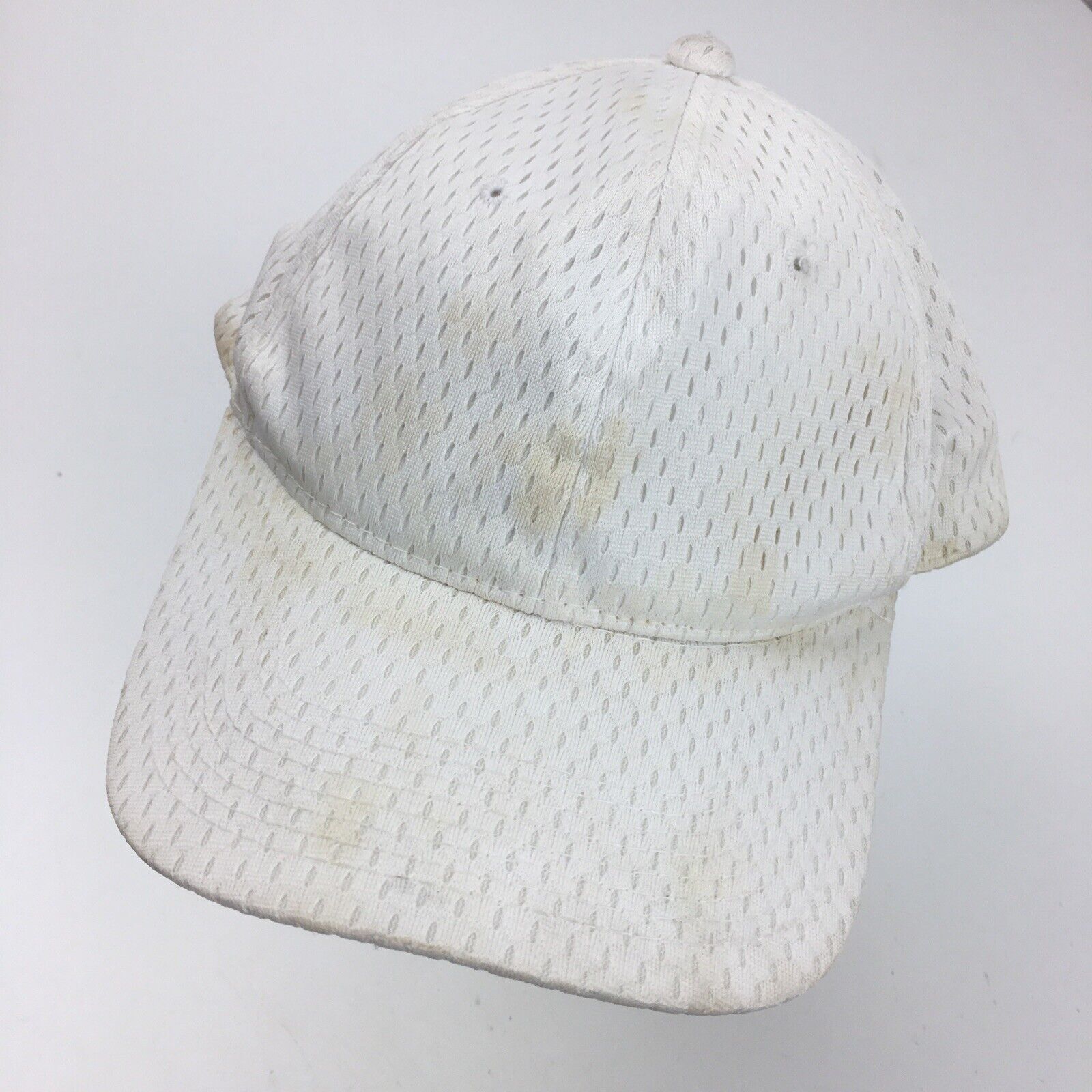 Blank White Mesh Signatures Brand Ball Cap Hat Snapba… - Gem