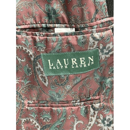 Lauren Ralph Lauren Corduroy Blazer Sport Coat Men Size 50R Black 2 ...