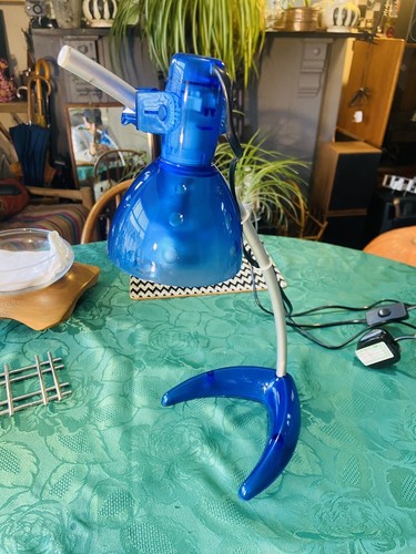 Lamp IKEA morker Blue Plastic Adjustable Desk Light Lamp Y2K | eBay UK