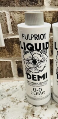 Pulp Riot liquid demi clear color 0-0 16 oz, Unopened, Brand new, Demi ...