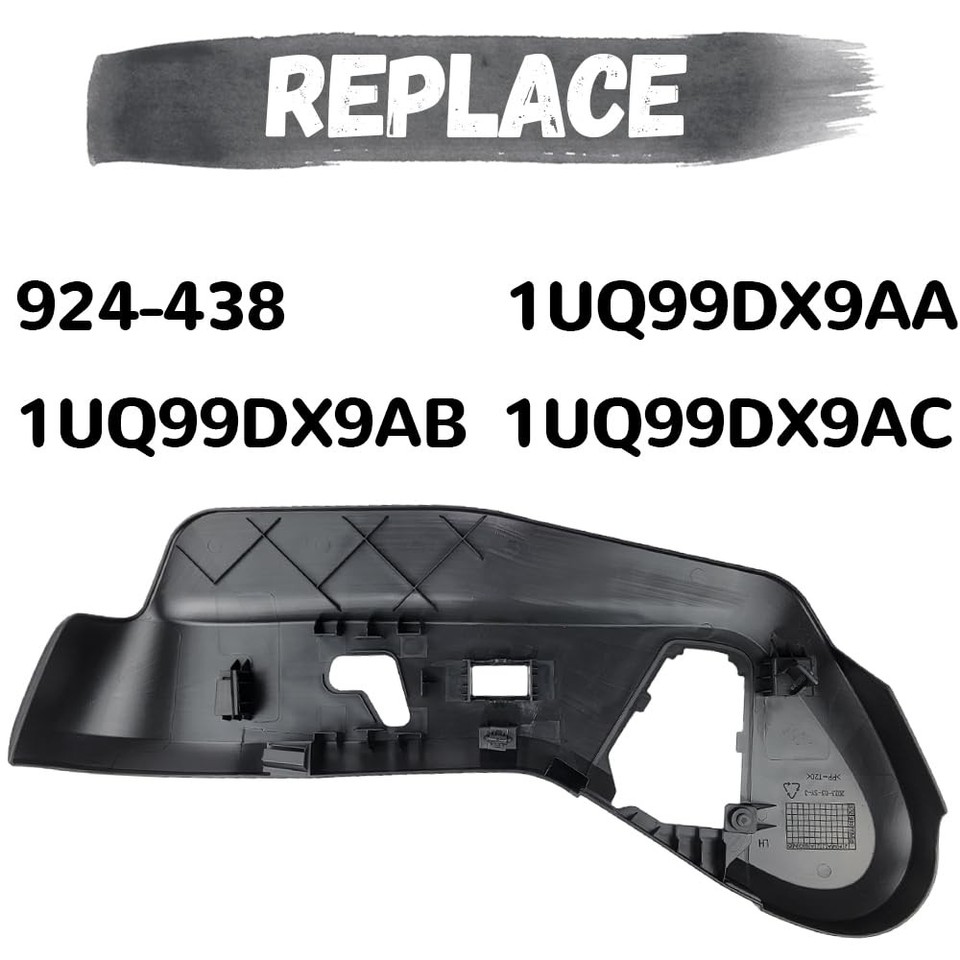 Driver Seat Trim Panel, Track Cover fit for Dodge Grand Black | eBay