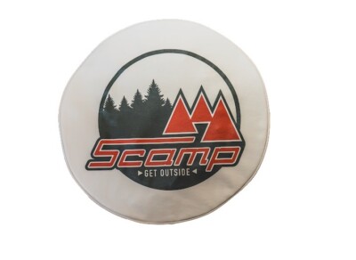 GENUINE/OEM SCAMP Travel Trailer Factory Spare Tire Cover (13' & 16 ...
