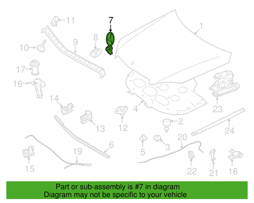 Genuine Mercedes-Benz Hood Emblem MERCEDES Star 2218800086 OEM for sale ...