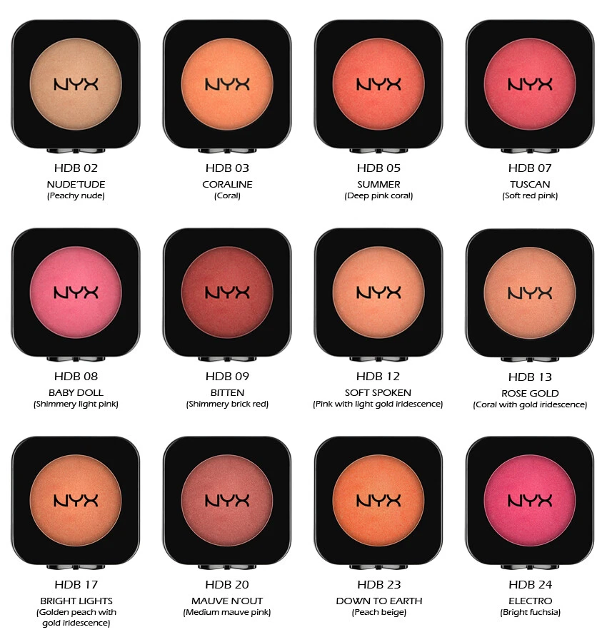 Nyx Blush Red