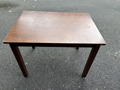 Pottery Barn Craft Table For Children, 2 Wooden Chairs Included | eBay