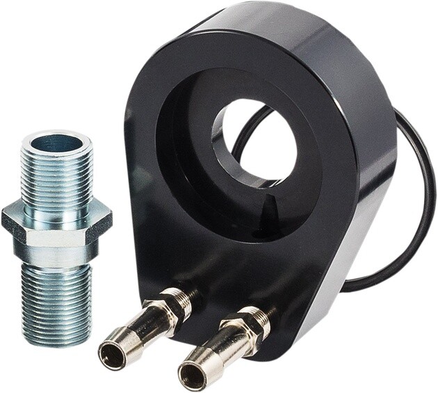 Jagg Oil Filter Adapter Satin Black #4900 fits Yamaha Bolt | eBay