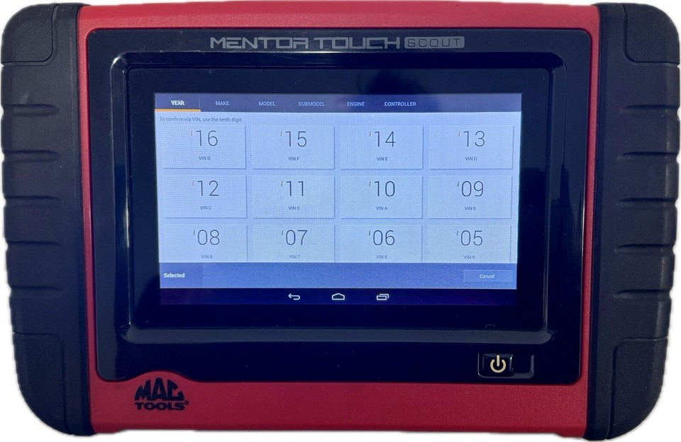 Mac Tools Mentor Touch Scout Scanner | eBay