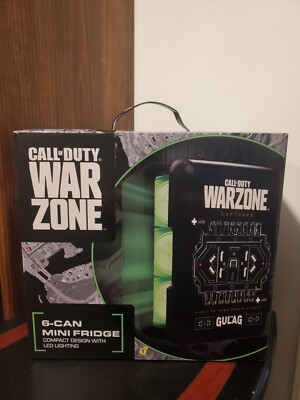 Call Of Duty War Zone Captured 6 Can Mini Fridge Game Room Decor ...