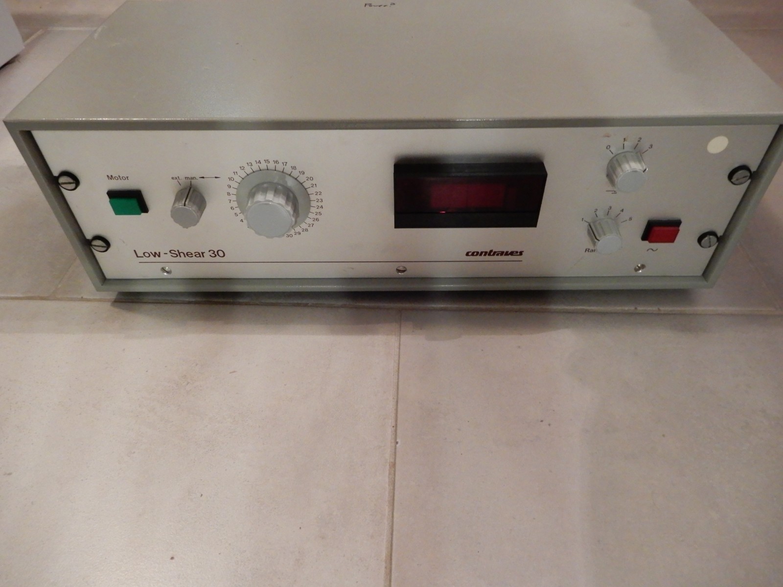 CONTRAVES Low - Shear 30 Digital LS-30 from Tekmar Company Lab ...