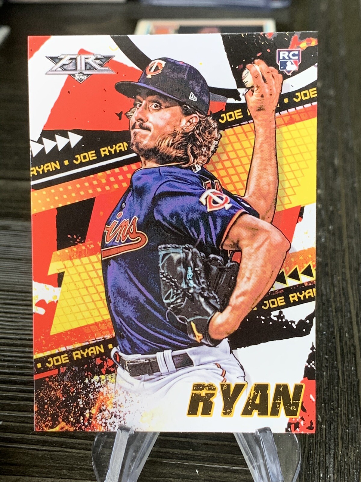 2022 Topps Fire #78 Joe Ryan Rookie Card Minnesota Twins | eBay