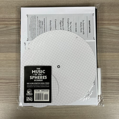 The Musique De Sphères Est Chaos DCC #100 RPG Démarrage Jeu de Role ...