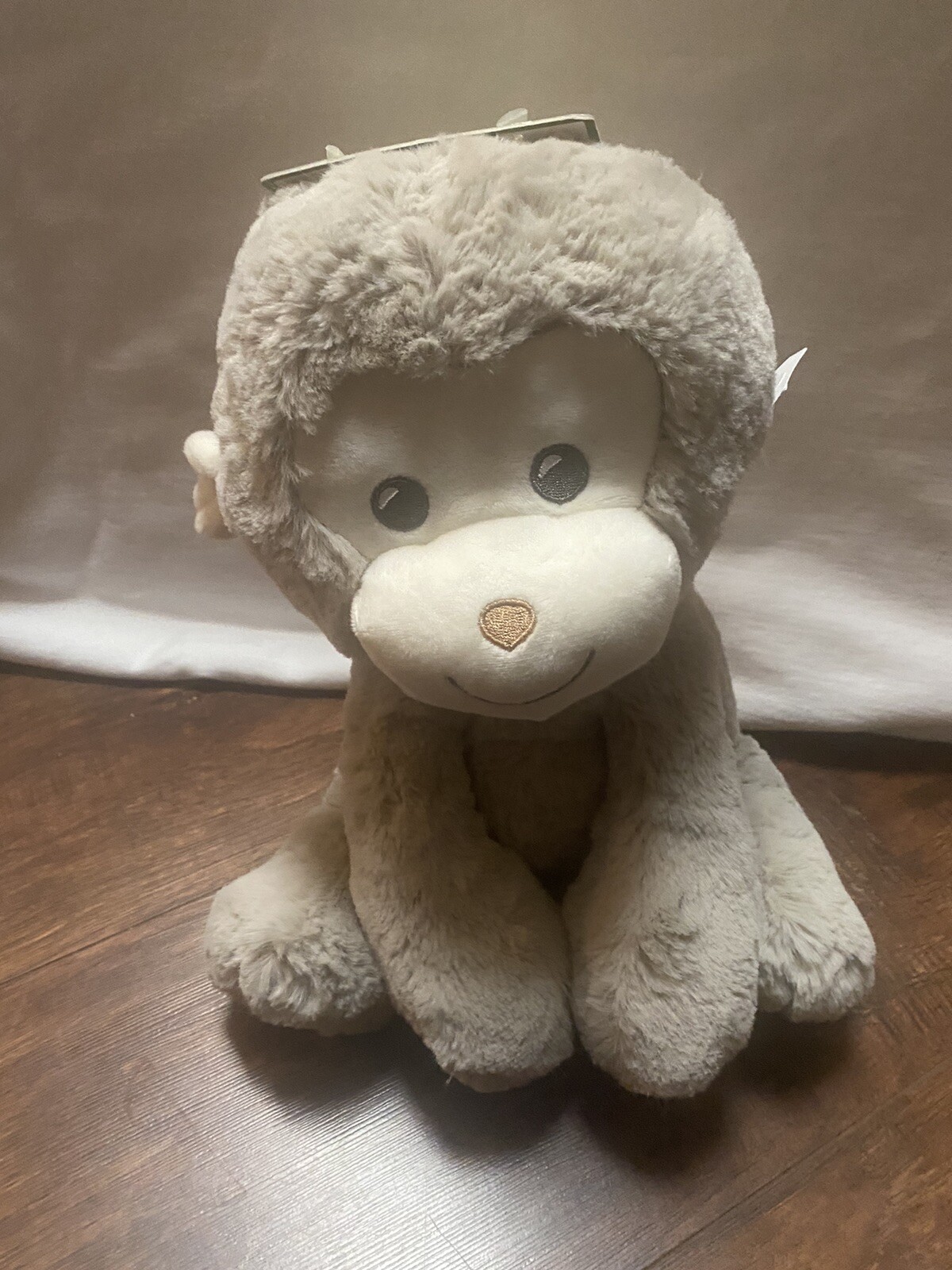 Kellytoy Kelly Baby Monkey Plush Stuffed Animal Safari Jungle Squeaker ...