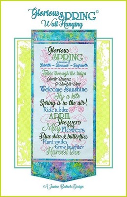 Janine Babich Designs Glorious Spring Wall Hanging Pattern | eBay