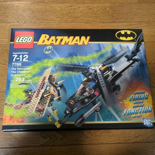 LEGO Batman The Batcopter: The Chase for the Scarecrow 7786 In 2007 New ...