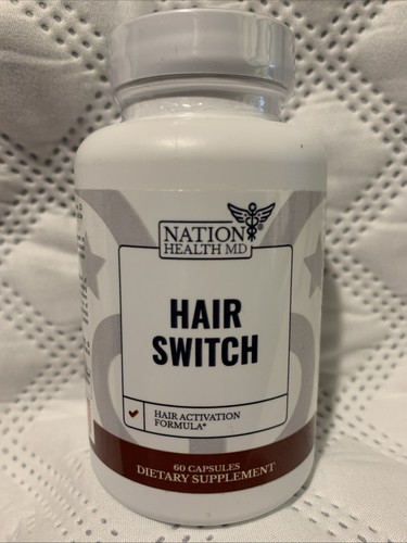 Hair Switch Capsules for Hair and Scalp,Biotin, Zinc, Selenium 60ct EXP ...