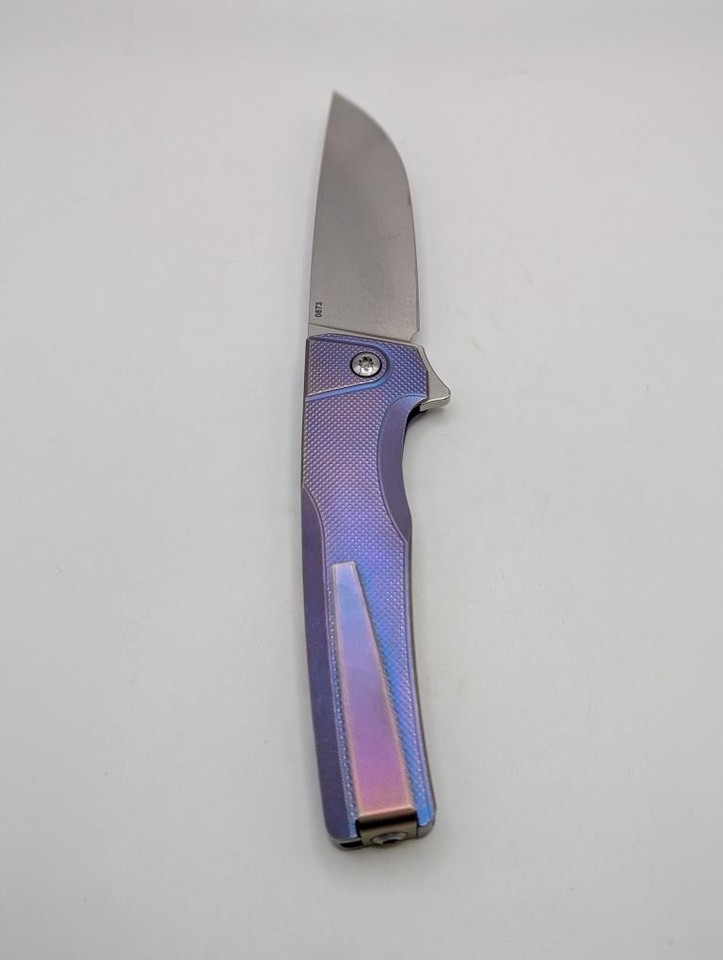 MACHINE WISE SONORA #873 LIGHT WASH BLADE, BODY BLURPLE TI (LIKE NE ...