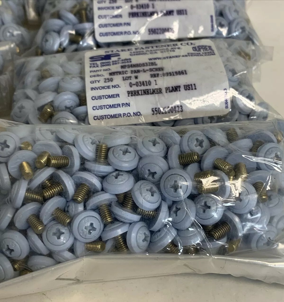 Stake Fastener Co. Metric Pan L Screws MPS4M8DS32BL Metric Pan L Screw ...