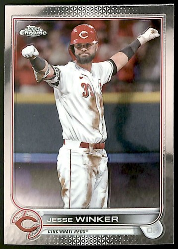 2022 Topps Chrome #21 Jesse Winker Cincinnati Reds | eBay