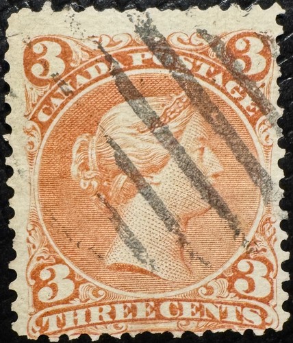 SC#25 3c red Queen Victoria Large Queen | eBay