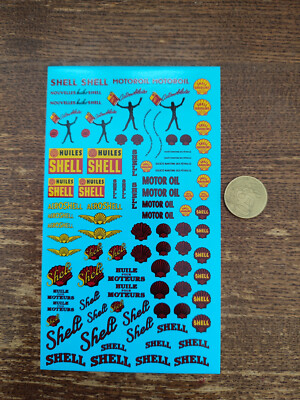 decals decalcomanie ancien Shell 1/43 - 1/32 - 1/24 | eBay