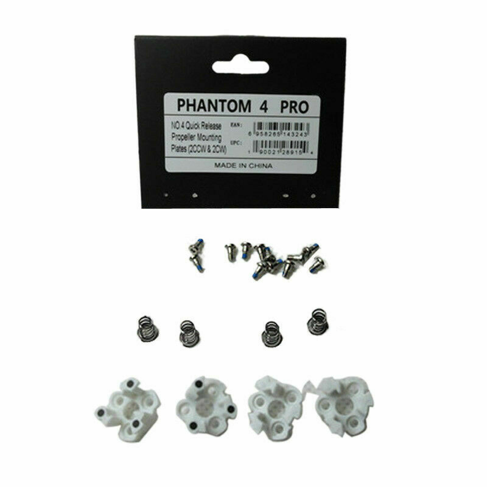 2 Pairs Metal Propeller Bracket Mount Protector For DJI Phantom 4 Pro ...