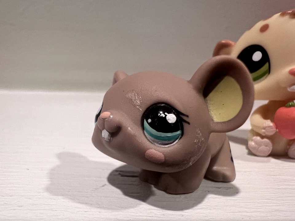 Hasbro Littlest Pet Shop LPS Hamster Playground #1888 Mouse #1889 ...
