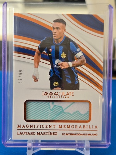 2023-24 Panini Immaculate Collection - Magnificent Memorabilia Lautaro ...
